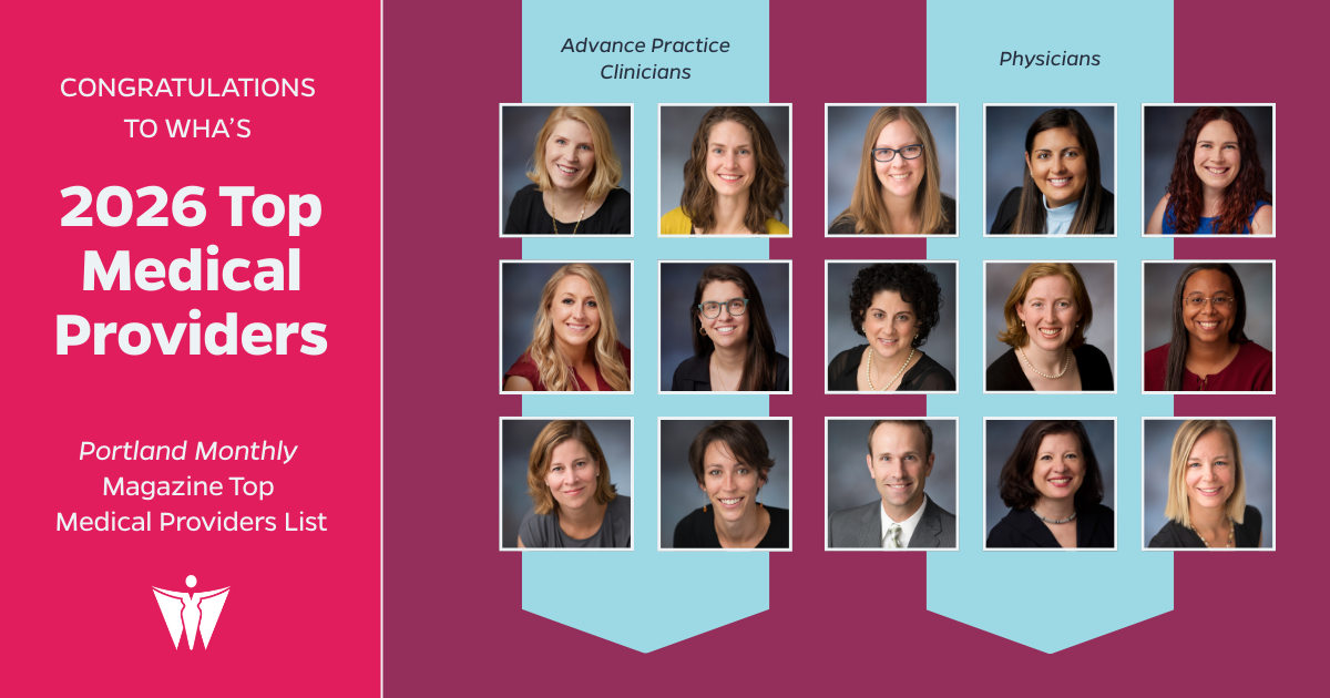 Fifteen WHA Clinicians Recognized on Portland Monthly’s 2026 Top ...
